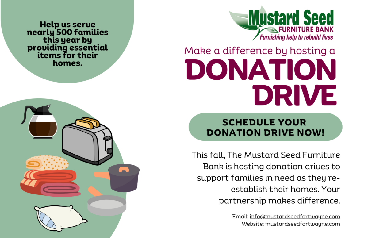 Donations - Mustard Seed Furniture Bank